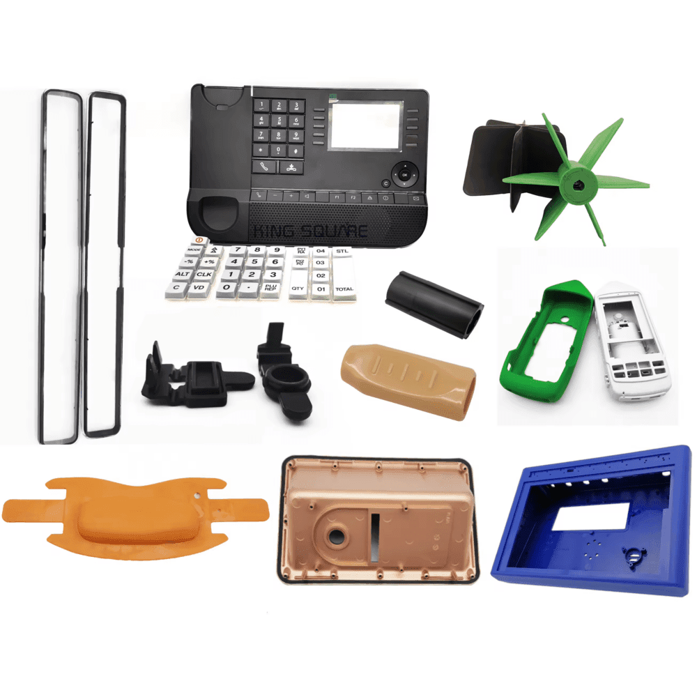 PA6 Nylon Moulded Injection Product OEM Plastic Injection Mold ABS PP ...