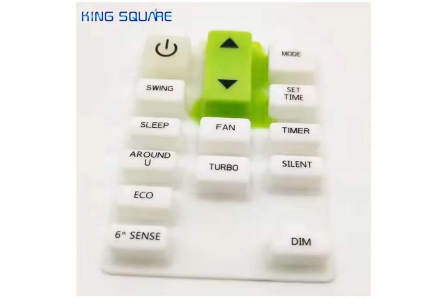 Waterproof Backlit Spray Silicone Rubber Switch Keypad Molding Buttons ...