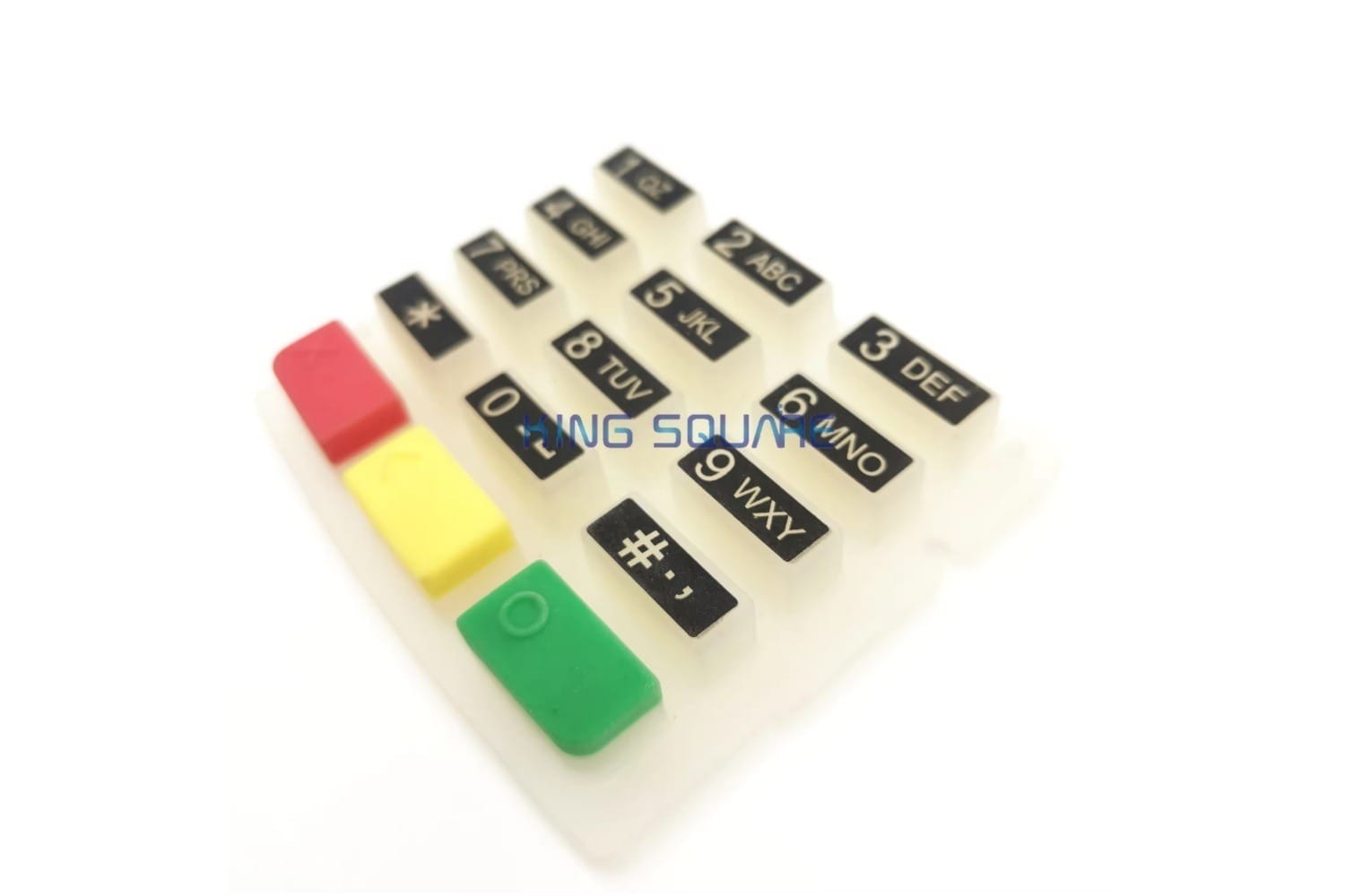 Waterproof Backlit Spray Silicone Rubber Switch Keypad Molding Buttons ...