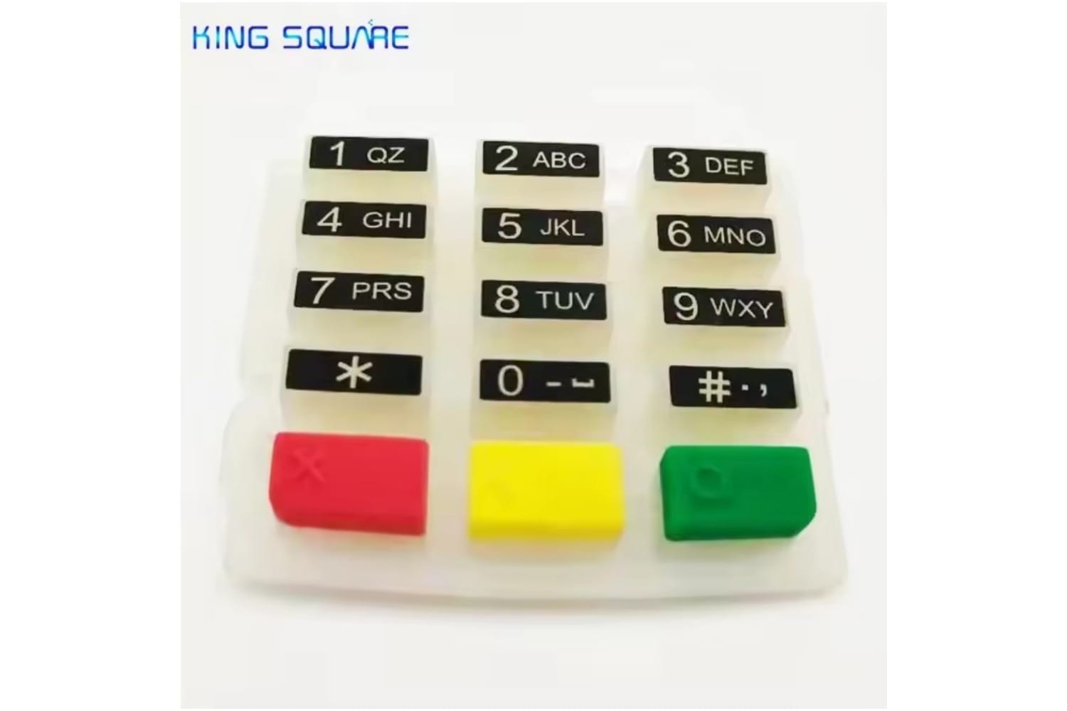 Waterproof Backlit Spray Silicone Rubber Switch Keypad Molding Buttons ...