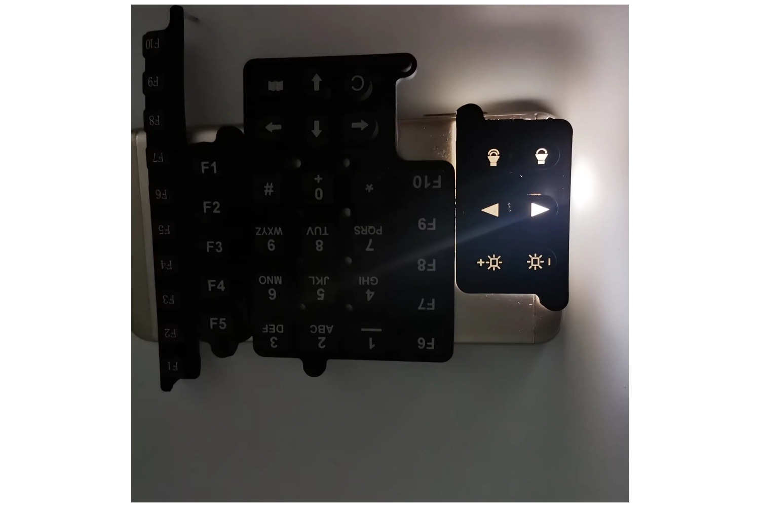 OEM Products Silicone Mold Silicone Impermeable Tetrahedral Backlit ...