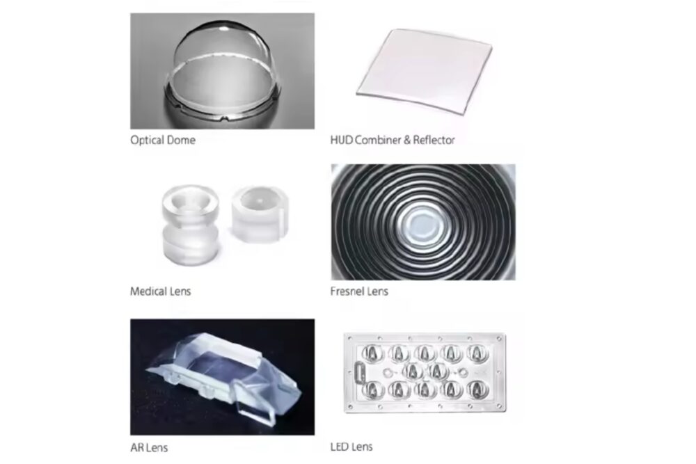 OEM High Precise Lens Manufacturer Plastic Optical Lens Molded Mould ...