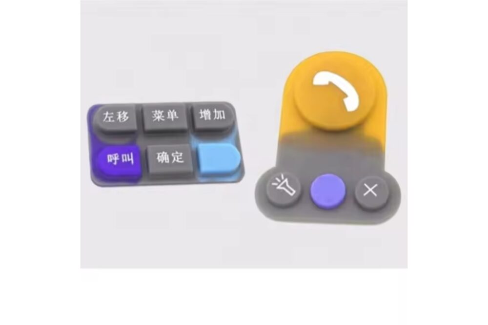Custom Silicone Rubber Durable Waterproof Laser Keypads Silicone Switch ...